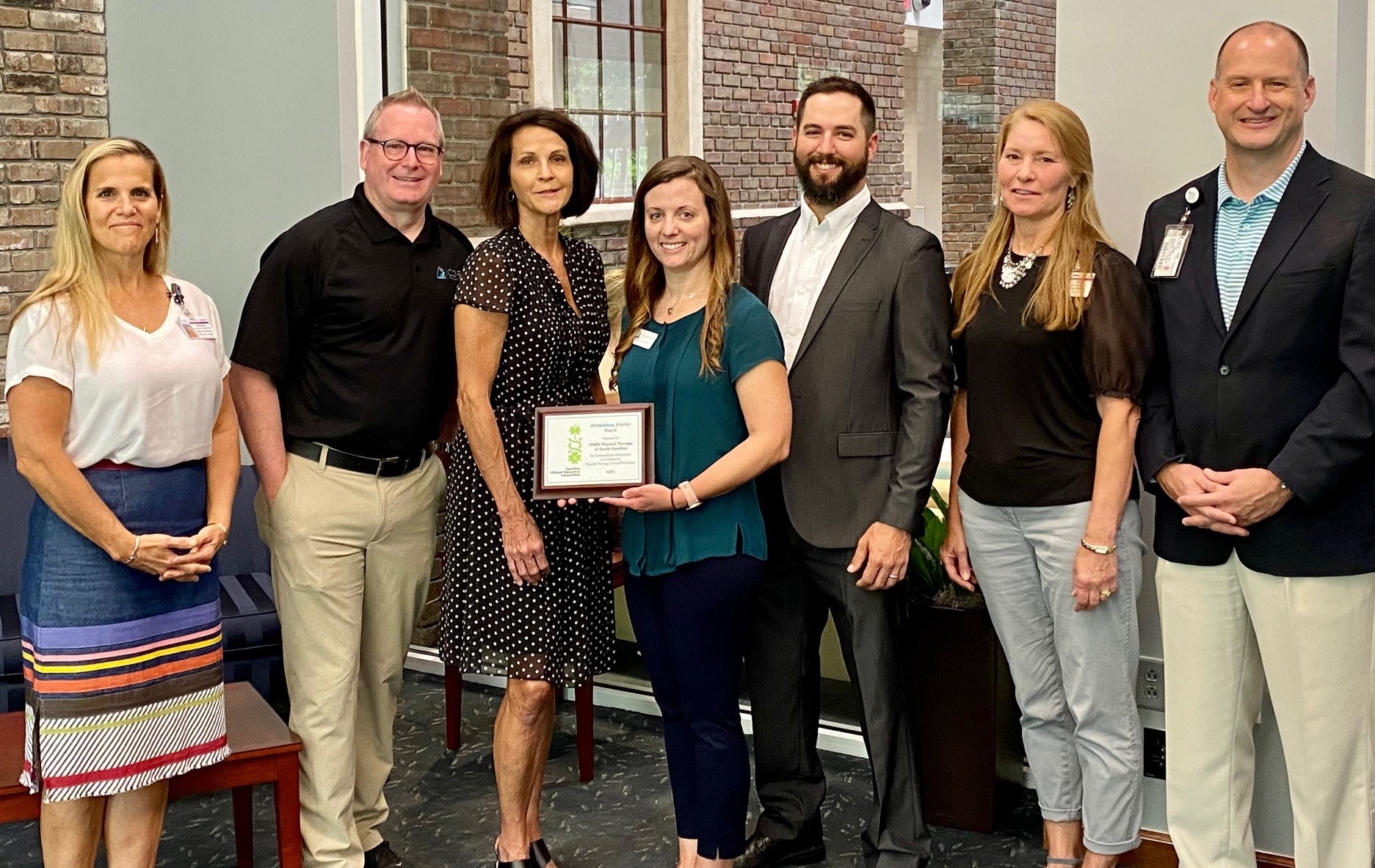 CORA Physical Therapy Receives Top Award for Clinical Education Efforts ...